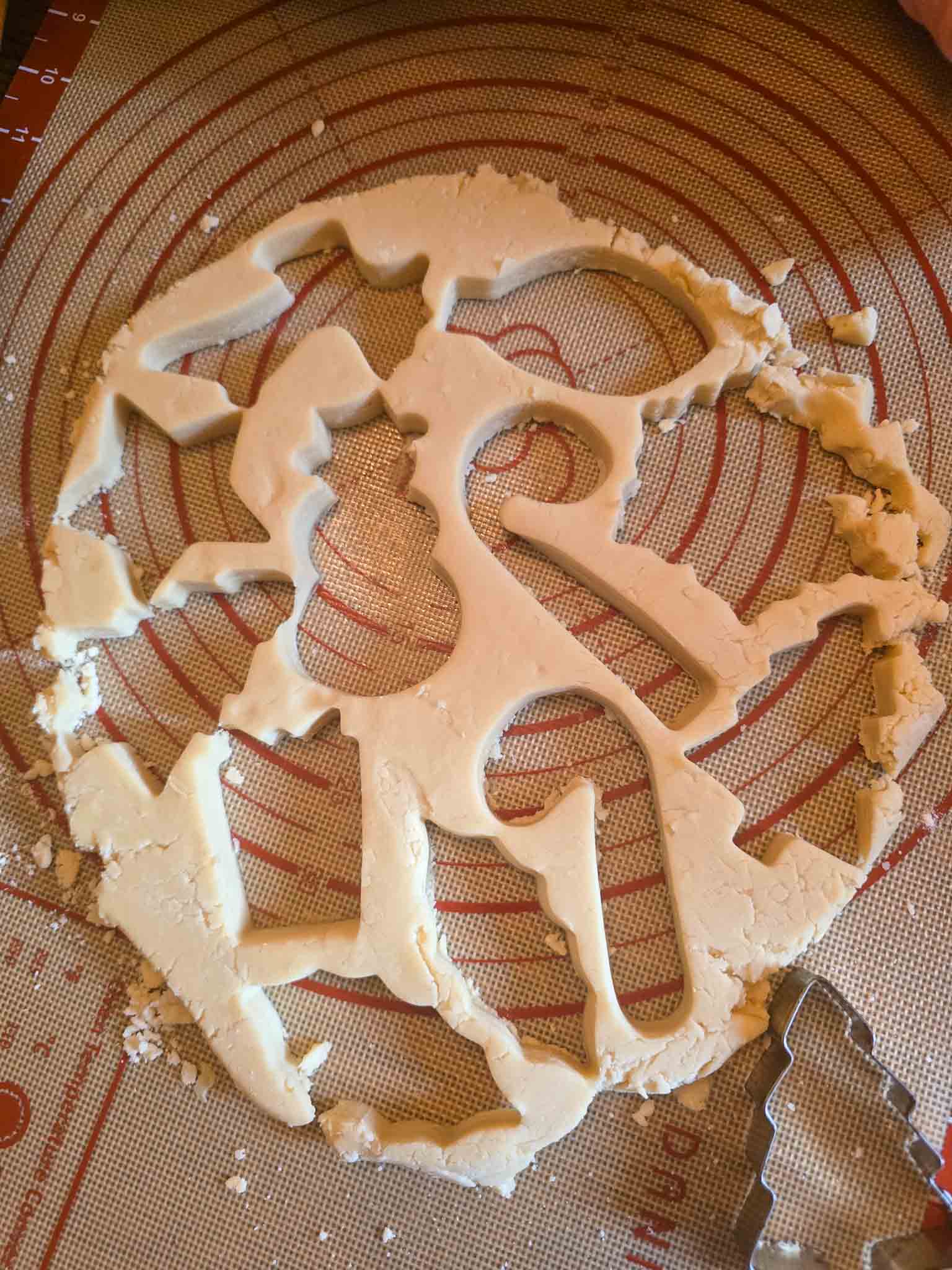 How to Make Easy Cut Out Christmas Cookies - Life on Broomsage Hill